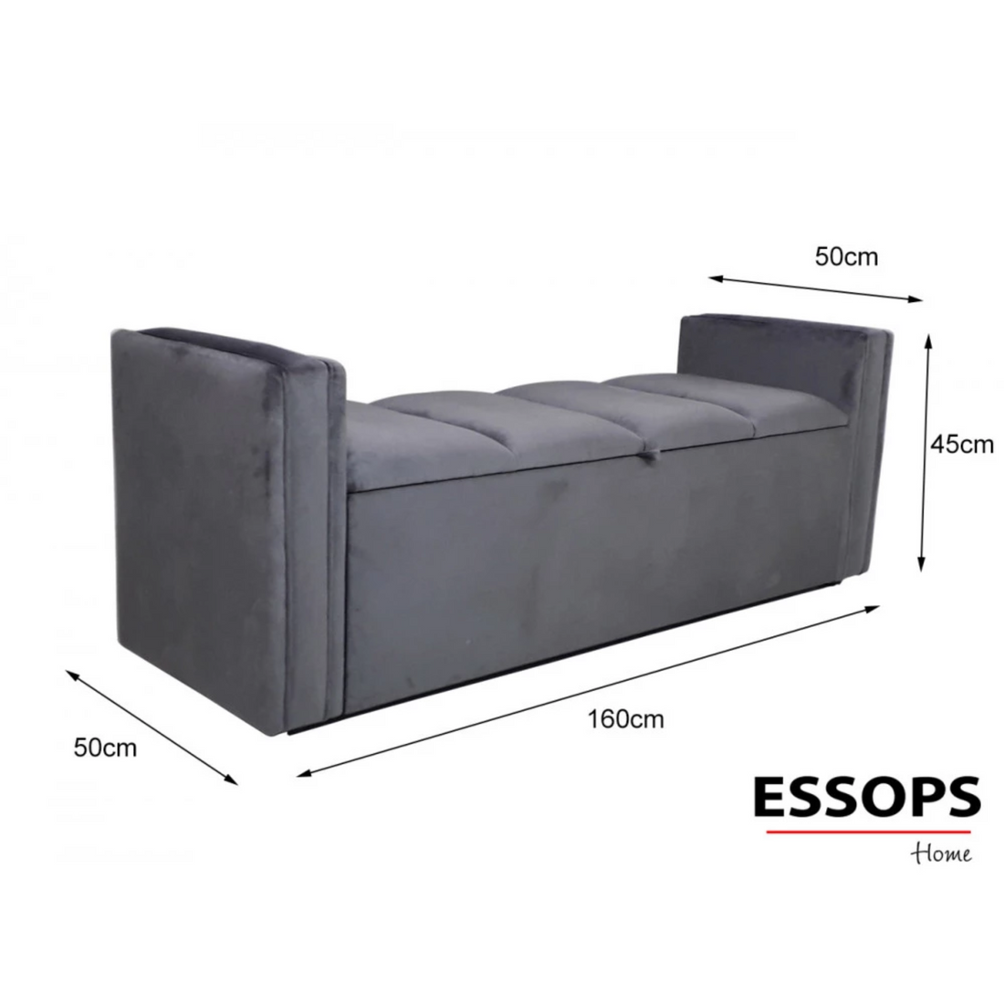 Bolster Storage Ottoman Queen – Essops Home