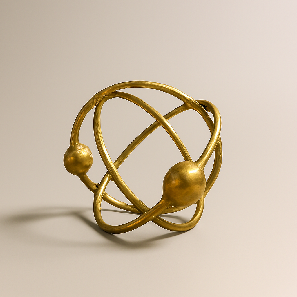 Deco Object Sm Gold Al-24306A – Essops Home