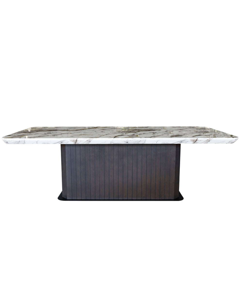 Diablo Dining Table E-Marble Top 2.4M – Essops Home