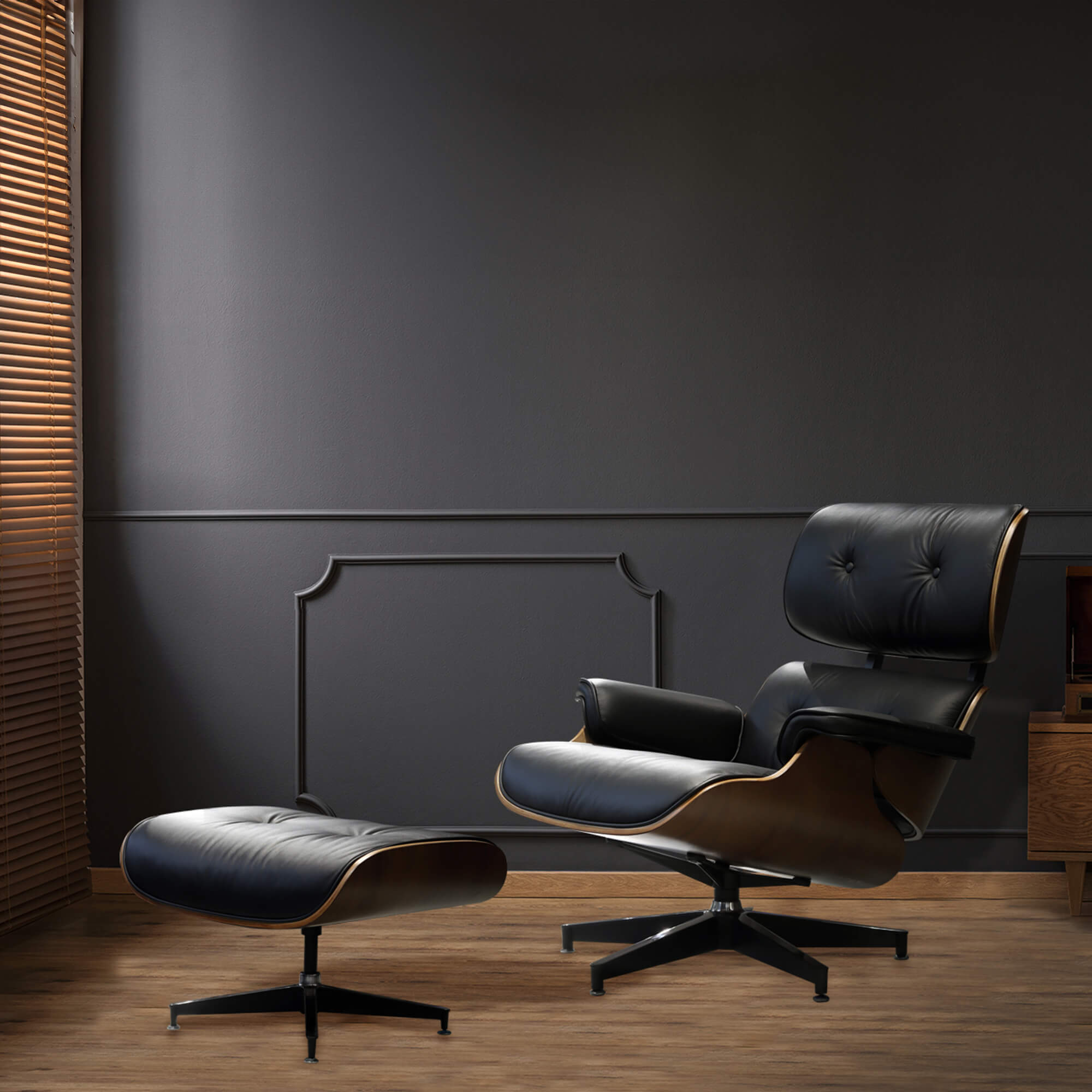 Kelly Leisure Chair With Ottoman – Essops Home