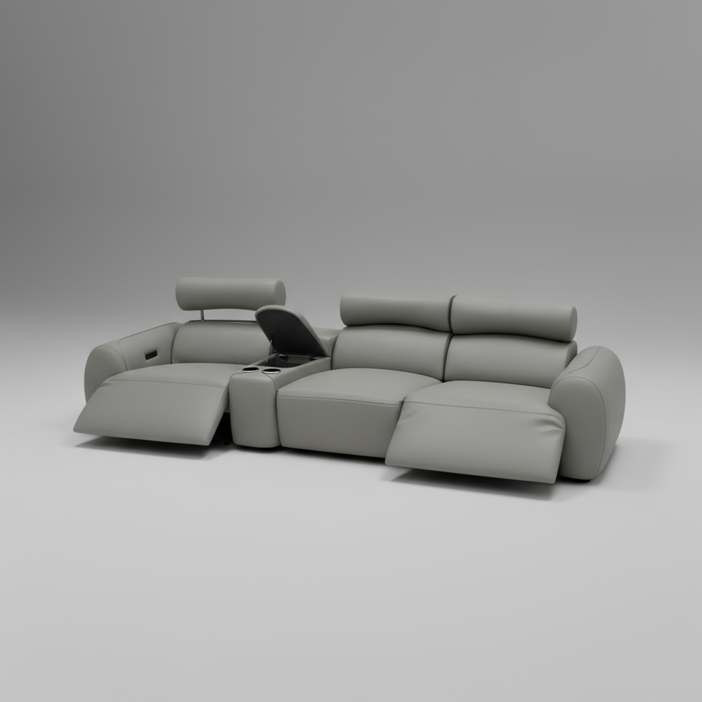 Marciano Full Leather Electric Motion Sofa – Essops Home