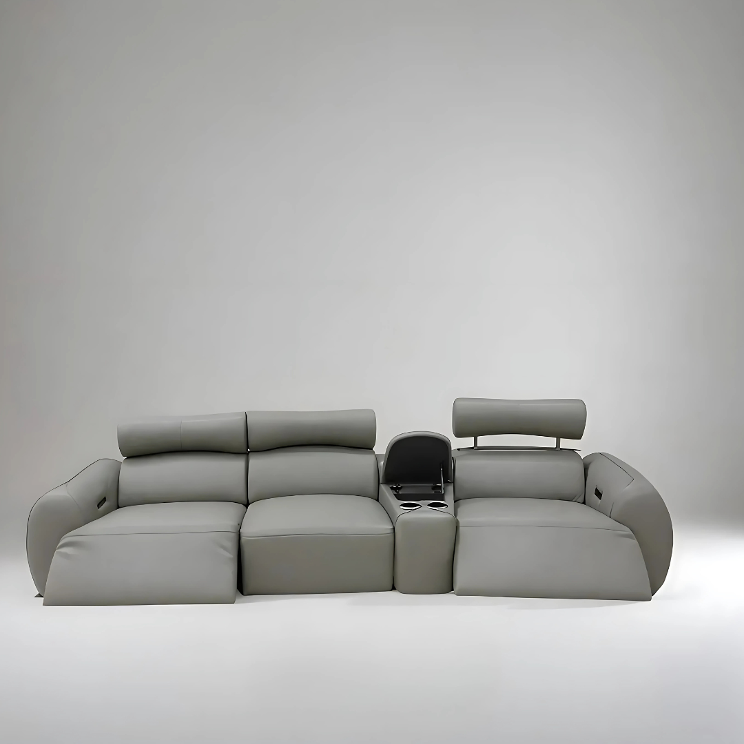 Marciano Full Leather Electric Motion Sofa – Essops Home