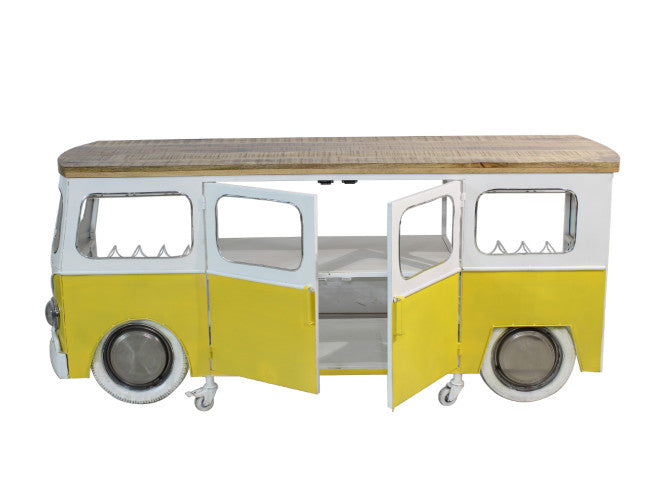 Shaan Iron Wooden Vwr Bar Table A1223 – Essops Home