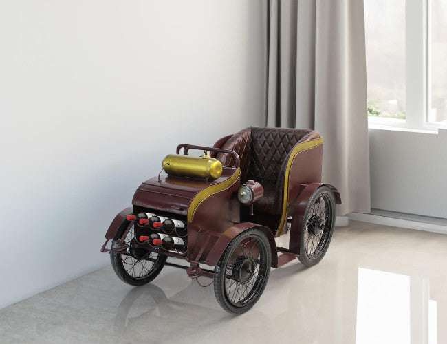 Taj Iron Wooden Car Bar Table A1261 – Essops Home