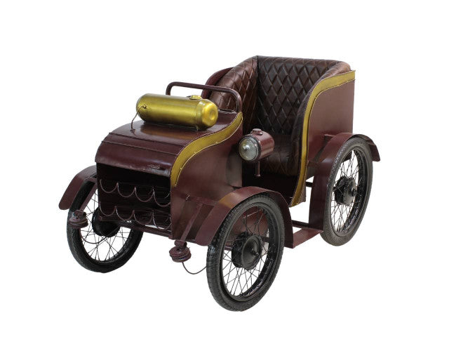 Taj Iron Wooden Car Bar Table A1261 – Essops Home